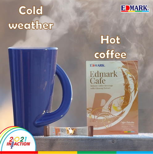 Edmark Cafe Ginseng Coffee - Improves Libido and Sexual Vigor- Fast ...