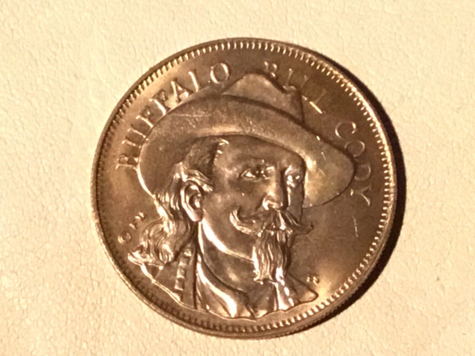 Buffalo Bill Cody Rugged Americans Coin Franklin Mint Sealed ...
