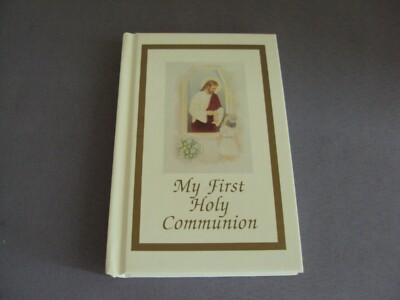 Vintage First Holy Communion Mass Book with Prayers Catholic Keepsake ...