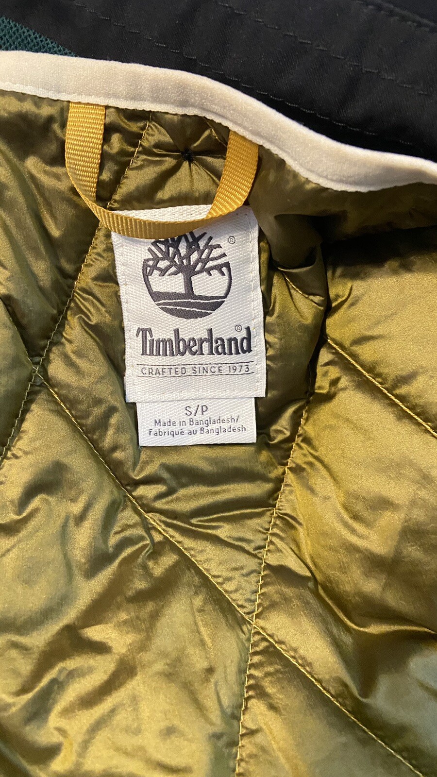 MENS TIMBERLAND COAT WATERPROOF COTTON BLEND UTILIT… - Gem