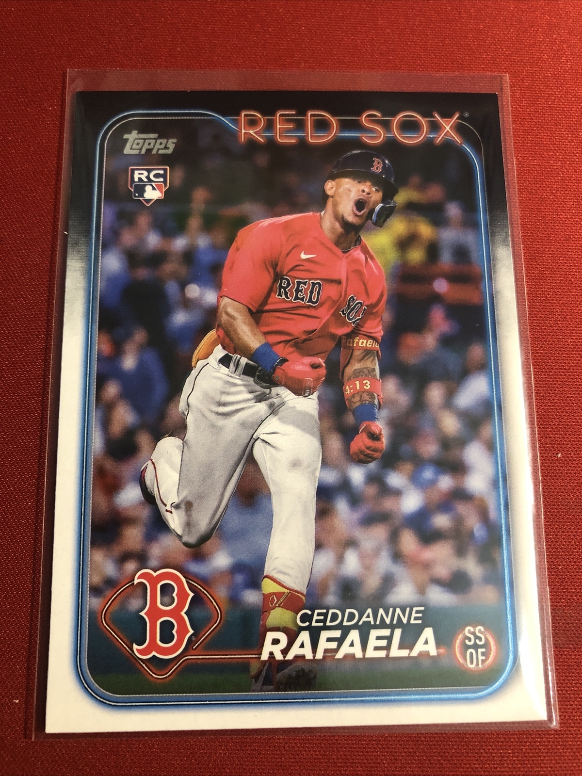 Ceddanne Rafaela 2024 Topps Series 1 Rookie Card #313 Boston Red Sox RC ...
