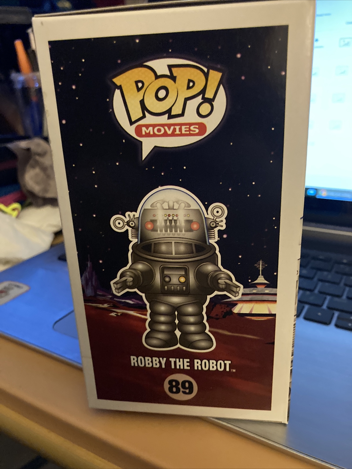 Funko POP! Forbidden Planet Robby The Robot 89 Rare & Vaulted w/Pop ...