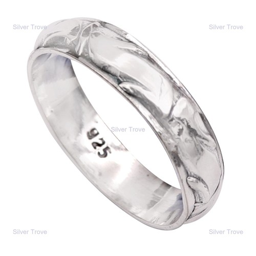 Handmade Indian Jewelry 925 Solid Sterling Silver Band Ring Size | eBay