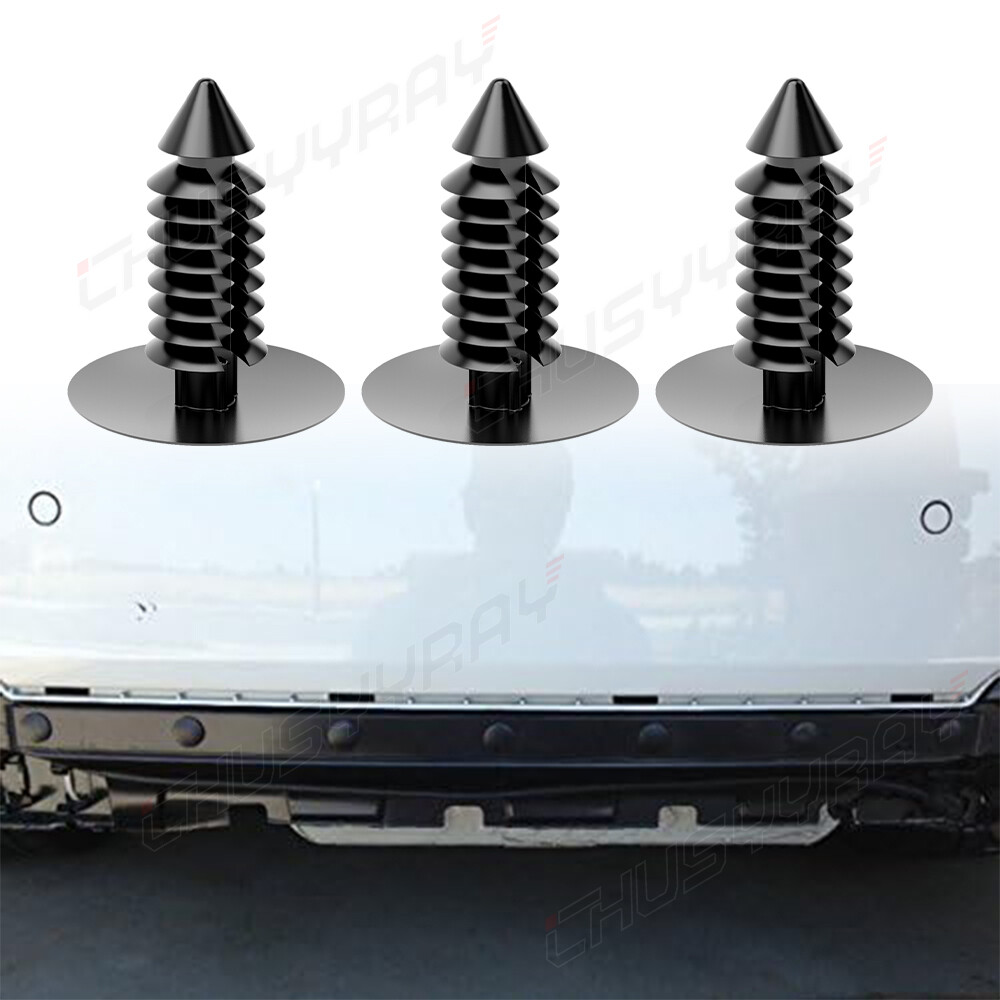 100pcs BLACK NYLON CHRISTMAS TREE CLIPS 1595864 1605396 AUTO BODY ...