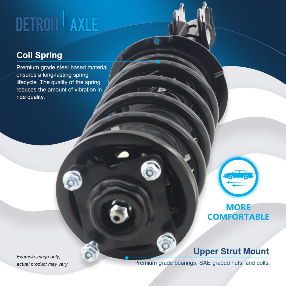 Front Passenger Strut Coil Spring for Ford Escape Mercury Mariner Mazda ...