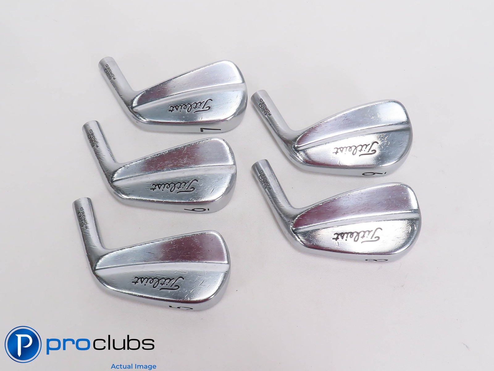 Titleist 620MB 5-9 - Iron Set - Head Only - R/H - 464337 | eBay