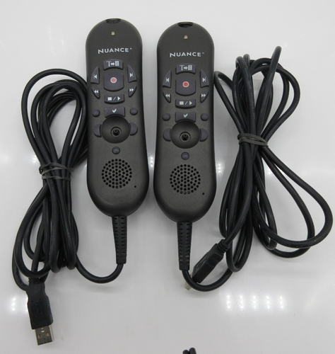 LOT OF 2 NUANCE POWERMIC II 0POWM2N-005 DICTATION MICROPHONES | eBay