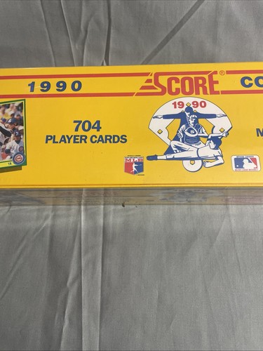 1990 Score Baseball Card Complete Factory Sealed Collector Set - 704 ...