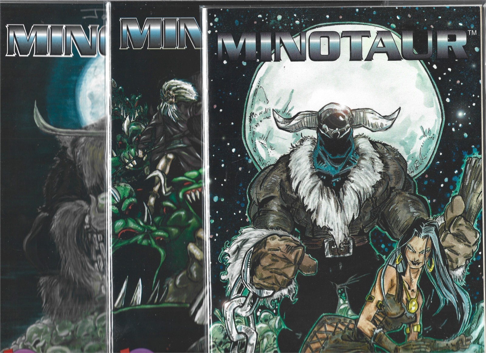 MINOTAUR NEAR SET / LOT OF 3 - #1 #2 #3 (NM-) LABRYNTH STUDIOS | eBay