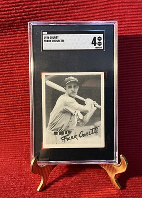 Frank Crosetti 1936 Goudey New York Yankees SGC 4 VG-EX | eBay