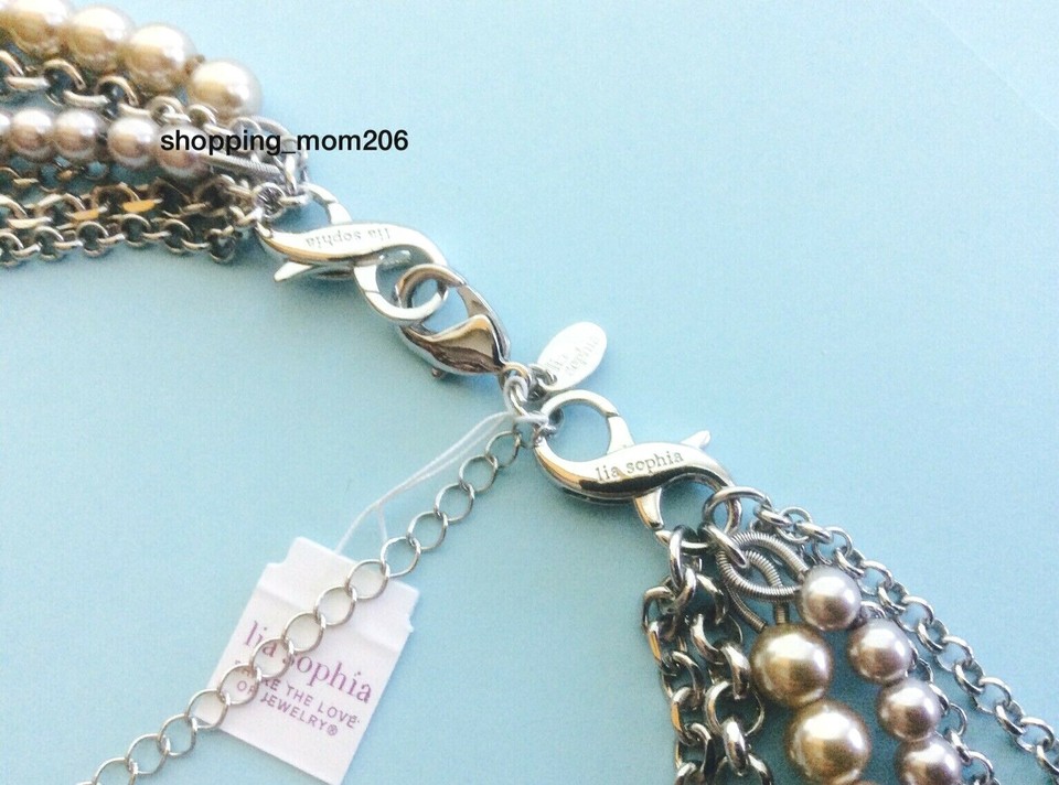 Lia Sophia "Juliet" by Jody - Detechable Necklaces w/Infinitme Clasps ...