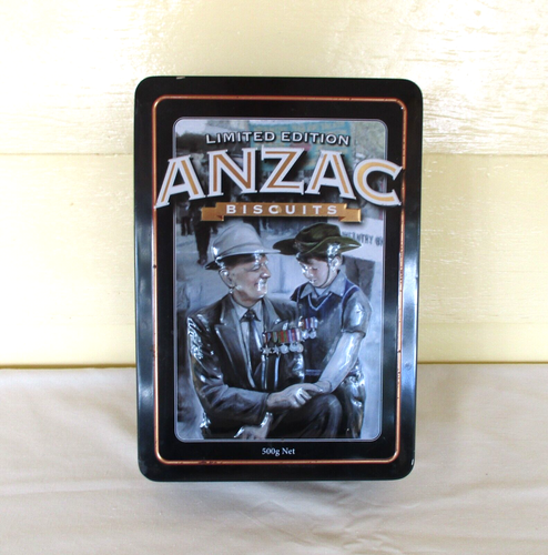 Limited Edition Unibic Anzac Biscuit Tin *RSL & RNZRSA & Anzac Biscuit ...