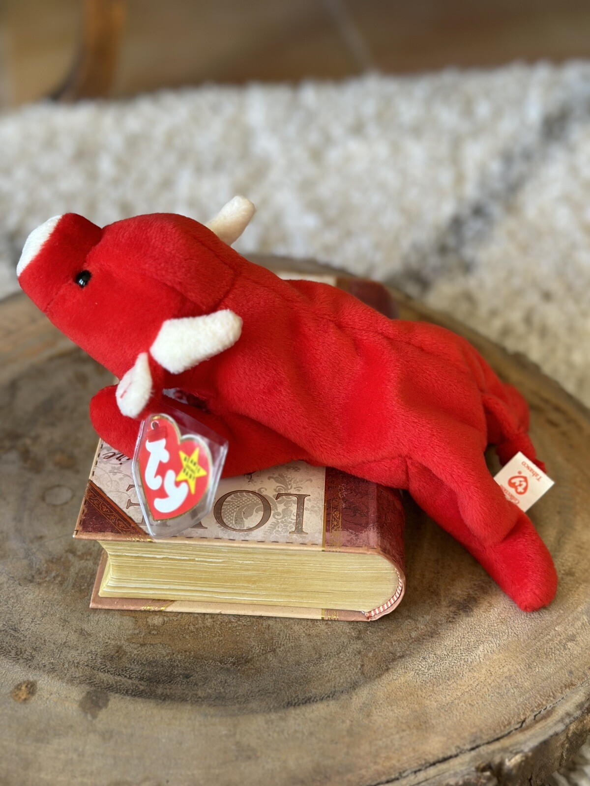 Ultra Rare Tabasco Beanie Baby - Original Bull from 1995 - Pristine ...