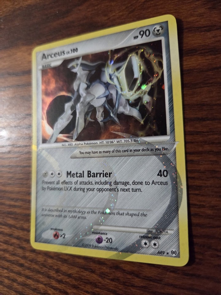 Arceus AR9 - Platinum Arceus - Pokémon TCG Holo | eBay