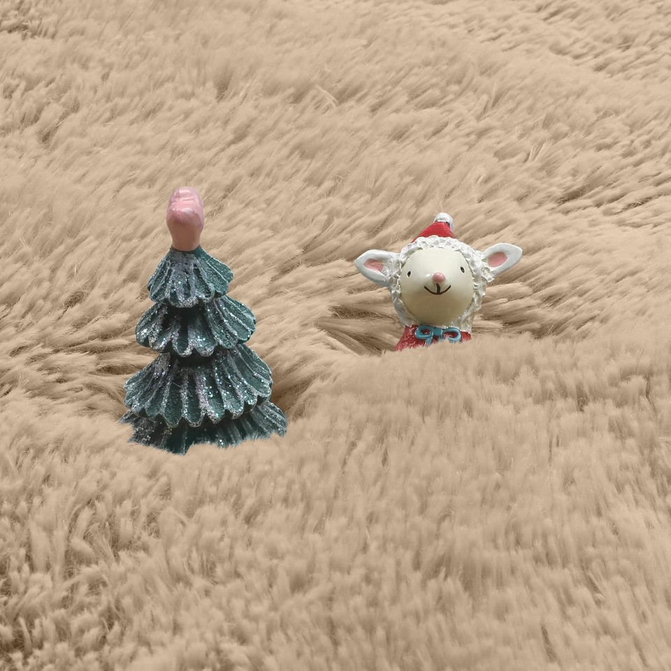 Non Slip Shaggy Rugs Soft Fluffy Door Mats Indoor Fuzzy Thick Floor ...