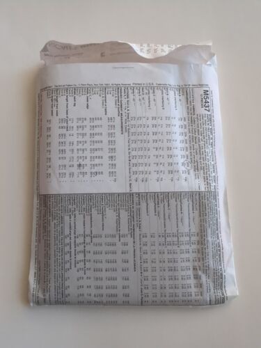 UNCUT-McCall's Pattern #M5437-Women's Shirt/Dress/Skirt/Pants-Sizes 26W ...