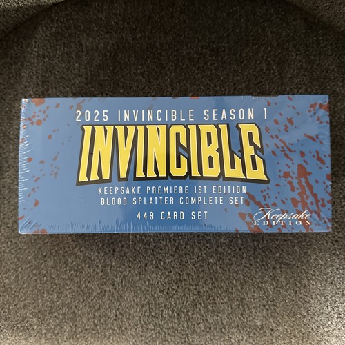 SDCC 2025 Keepsake Invincible Season 1, 1st Edition Blood Splatter 449 ...