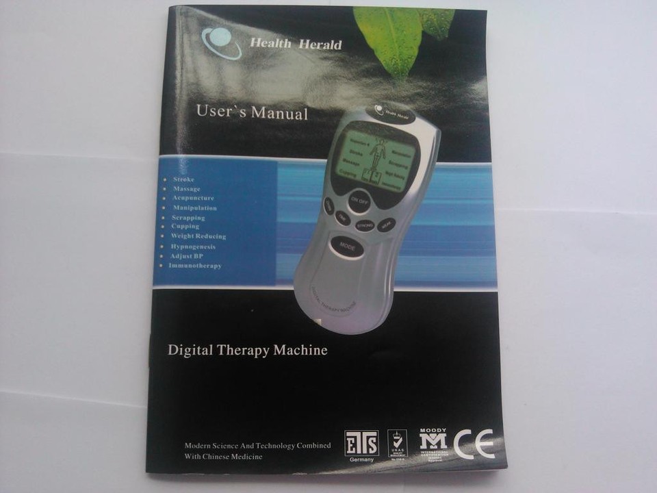 *31-PIECE SET * +BONUS~! DIGITAL MASSAGER Therapy Machine Estim +26 ...