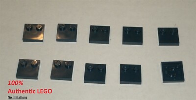 LEGO NEW 2x2 Dark Blue Tile with 2 Studs (10x) 6214810 Brick 33909 | eBay