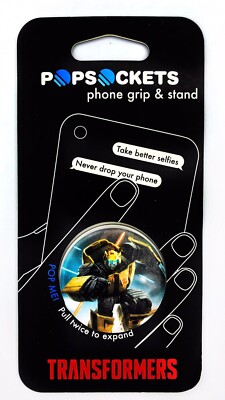 Authentic Popsockets Transformers Bumblebee Phone Grip PopSocket Pop ...