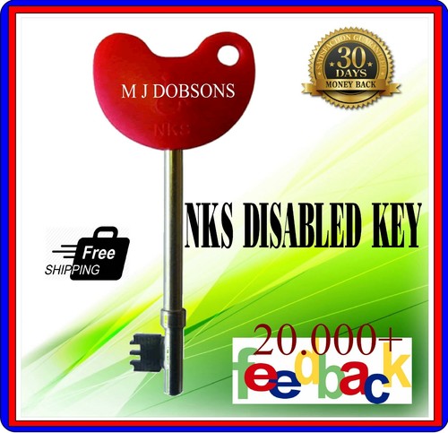 NKS RADAR KEY Disabled Toilet Bathroom Door Access Braille Easy Turn ...