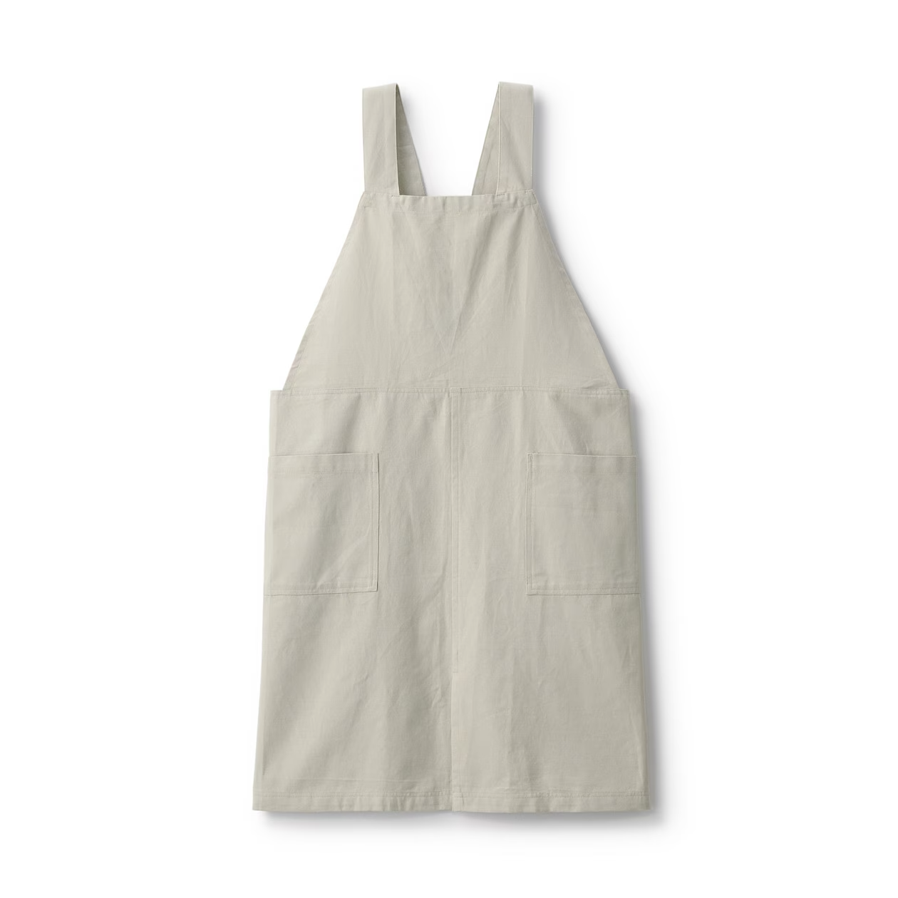 MUJI Cotton Plain Weave Work Apron Unisex L-XL Width 136 x Length 96cm ...