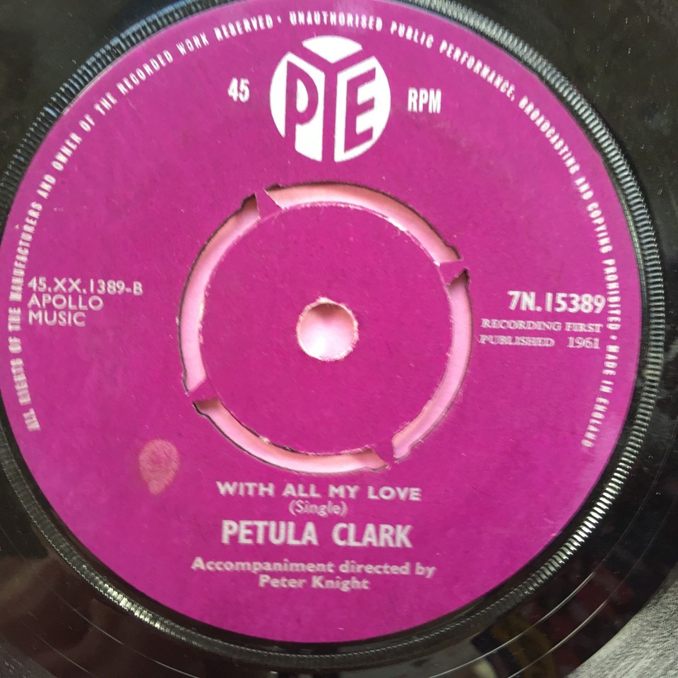 Petula Clark - My Friend The Sea - Pye Records 7N.15389 VG+ Condition | eBay