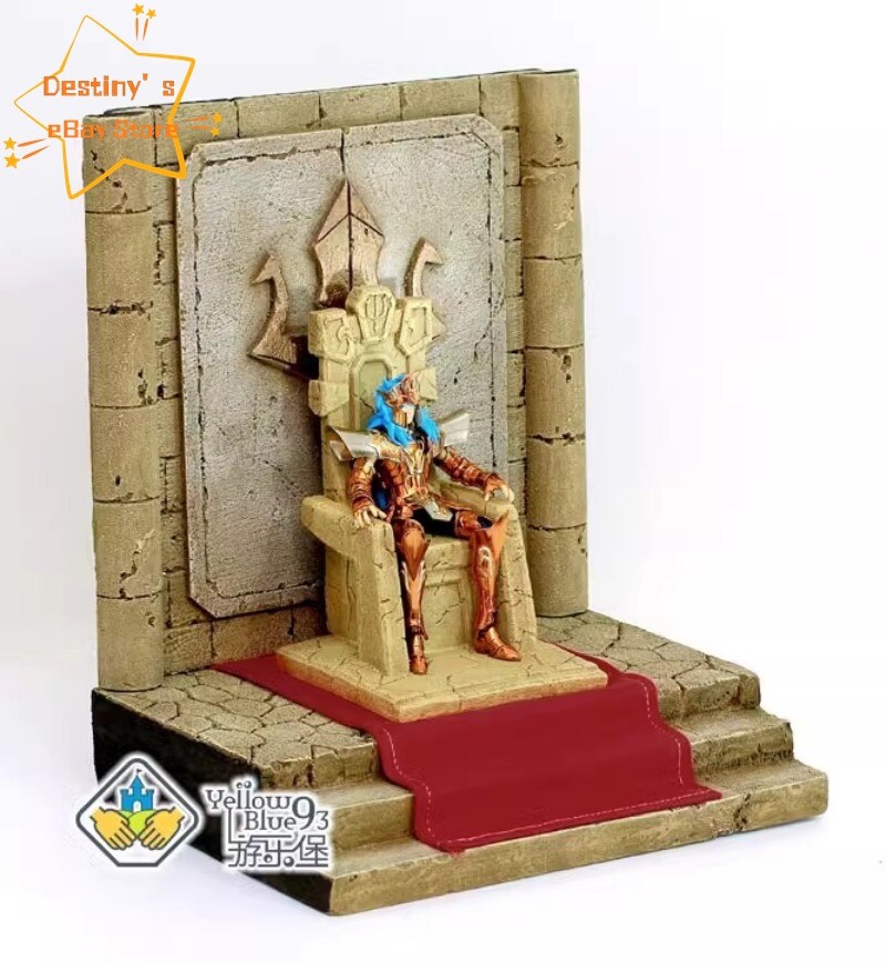 Saint Seiya Poseidon Resin Throne Seat Display Base Scene For Figure Model Gift | eBay