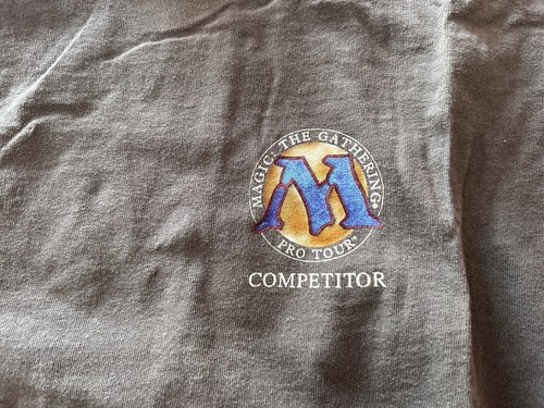 Vintage Rare 90s Magic The Gathering 1st Pro Tour Competitor T-Shirt ...