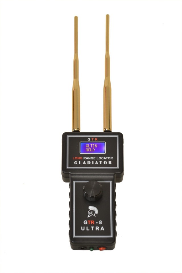 GTR-8 ULTRA Gold Locator VL Long Range Dowsing Metal Detector ...