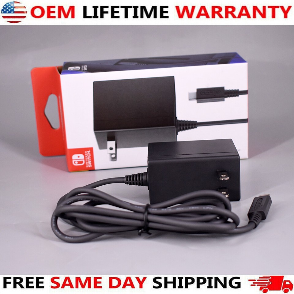 Original Nintendo Switch Charging Dock / AC Adapter Power Cable / HDMI ...