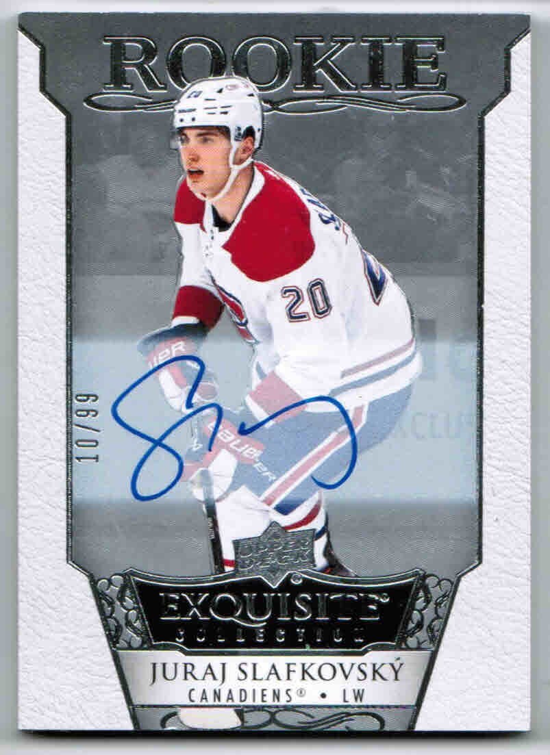 22/23 ICE EXQUISITE COLLECTION JURAJ SLAFKOVSKY ERS-JS ROOKIE ...