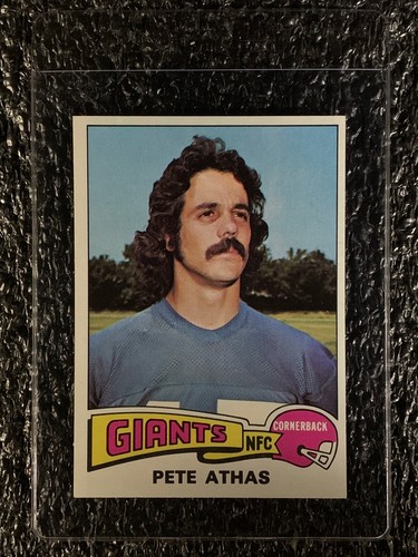 1975 Topps Football #484 Pete Athas EX/MT | eBay