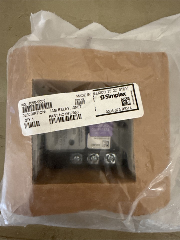 NEW SEALED SIMPLEX 4090-9002 IAM IDNET RELAY | eBay