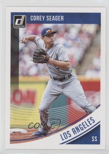 2018 Panini Donruss Variations Corey Seager (Clean Uniform Sunglasses ...