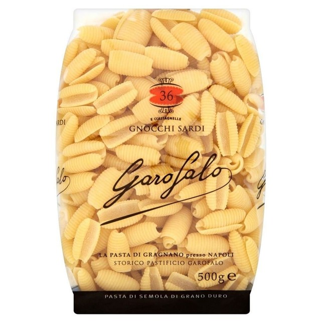 Pasta GAROFALO Italienische GNOCCHI SARDI PASTA DI GRAGNANO IGP 500 gr ...