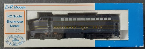 E-R MODELS HO SCALE BALTIMORE & OHIO B&O RF-16 LOCOMOTIVE 4211: Used ...