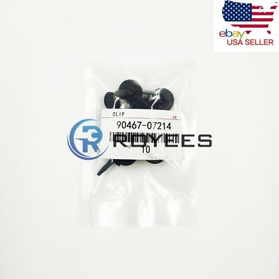FOR TOYOTA FENDER LINER CLIPS PUSH IN CLIPS FACTORY 90467-07214 10 PACK ...