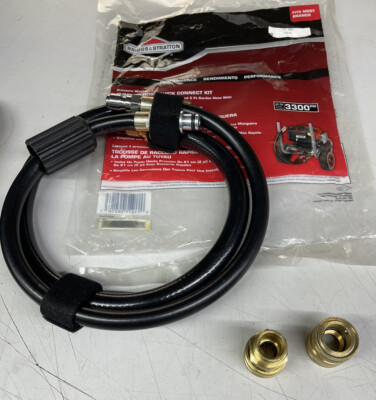 Briggs & Stratton 6216 2FT Hose to Pump Kit with Quick Connect Fittings ...