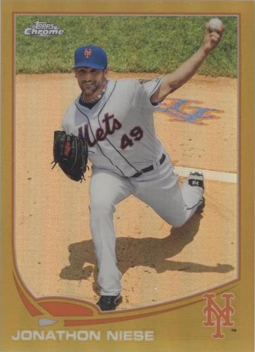 2013 Topps Chrome - Jon Niese #60 Gold Refractor /50 for sale online | eBay