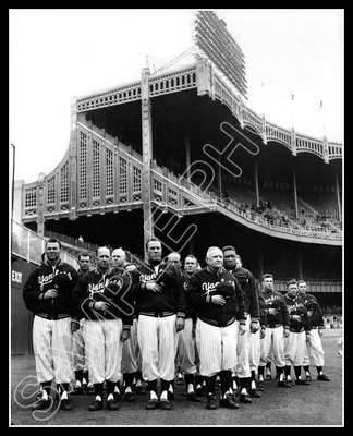 1955 Yankees Photo 8X10 - Larsen Stengel Bauer Slaughter Houk | eBay