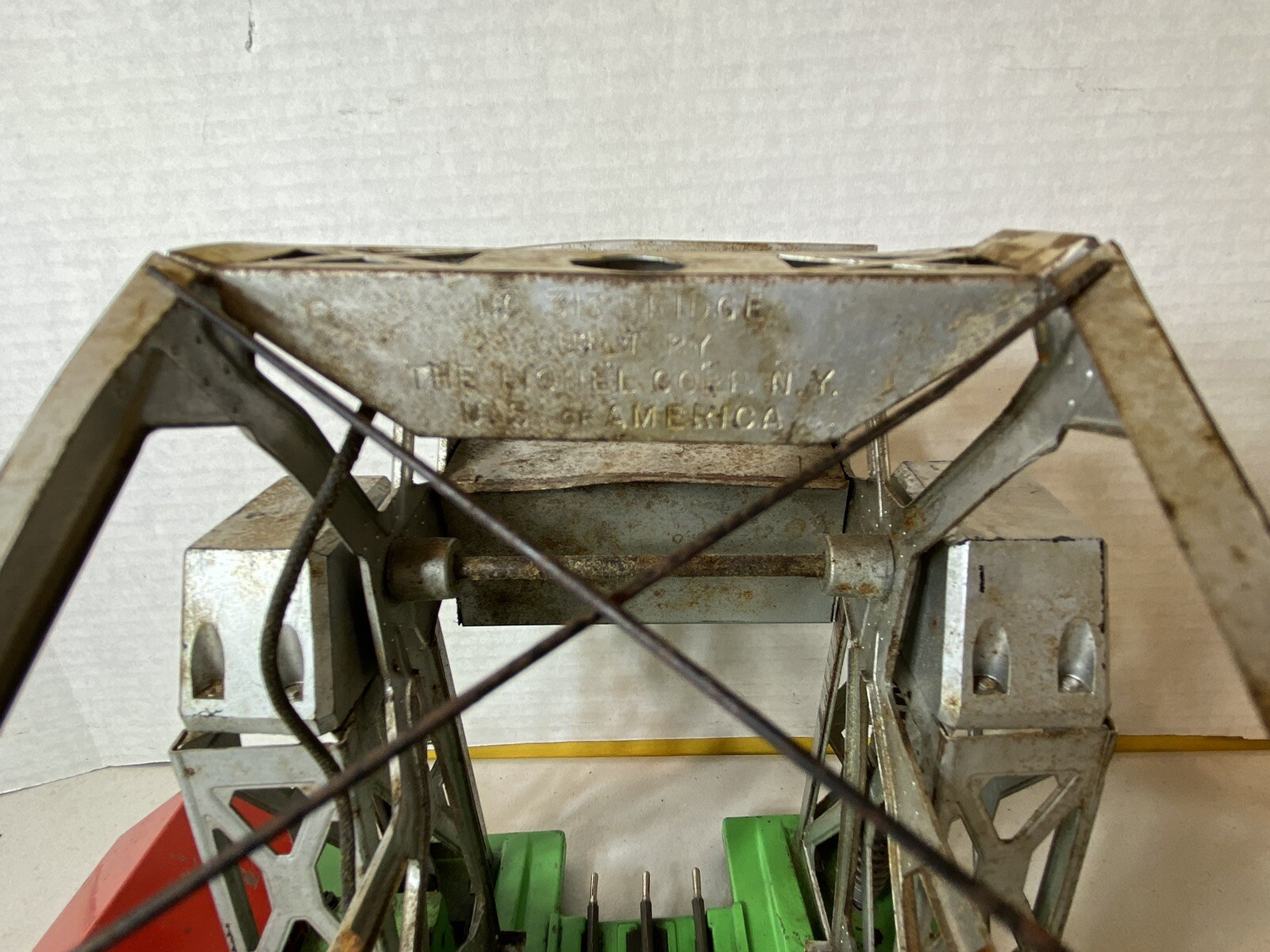 Lionel 313 bascule bridge Model train drawbridge set metal vintage 313 ...