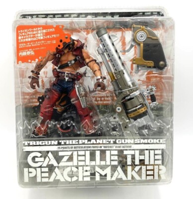 TRIGUN The Planet Gun Smoke Kaiyodo Gazelle the peacemaker figure ...