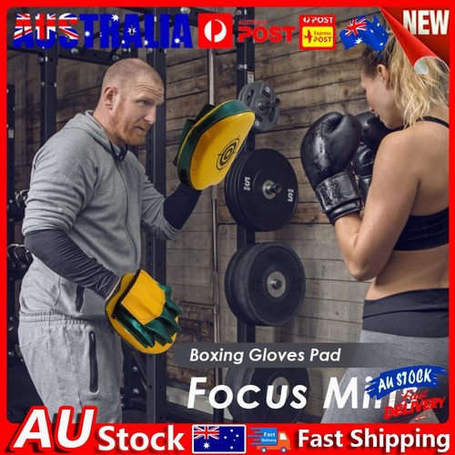 PU Boxer Target Pads Boxing Gloves Focus Mitts Kick Pad Training Hand ...
