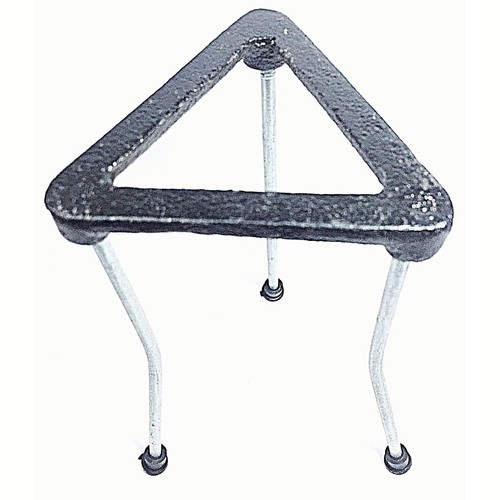 Cast Iron TRIPOD Stand, TRIANGULAR, 100 x 175mm, Laboratory Chemistry ...