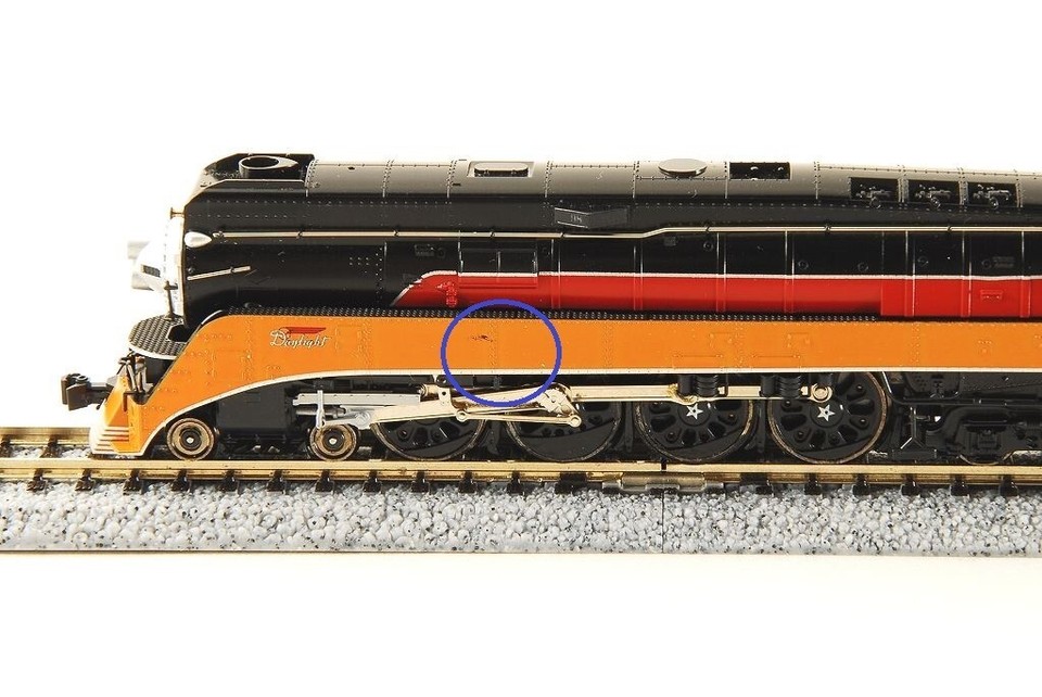 KATO N-Scale 126-0301 GS-4 SOUTHERN PACIFIC SP Lines #4449 Loco "Flaw ...