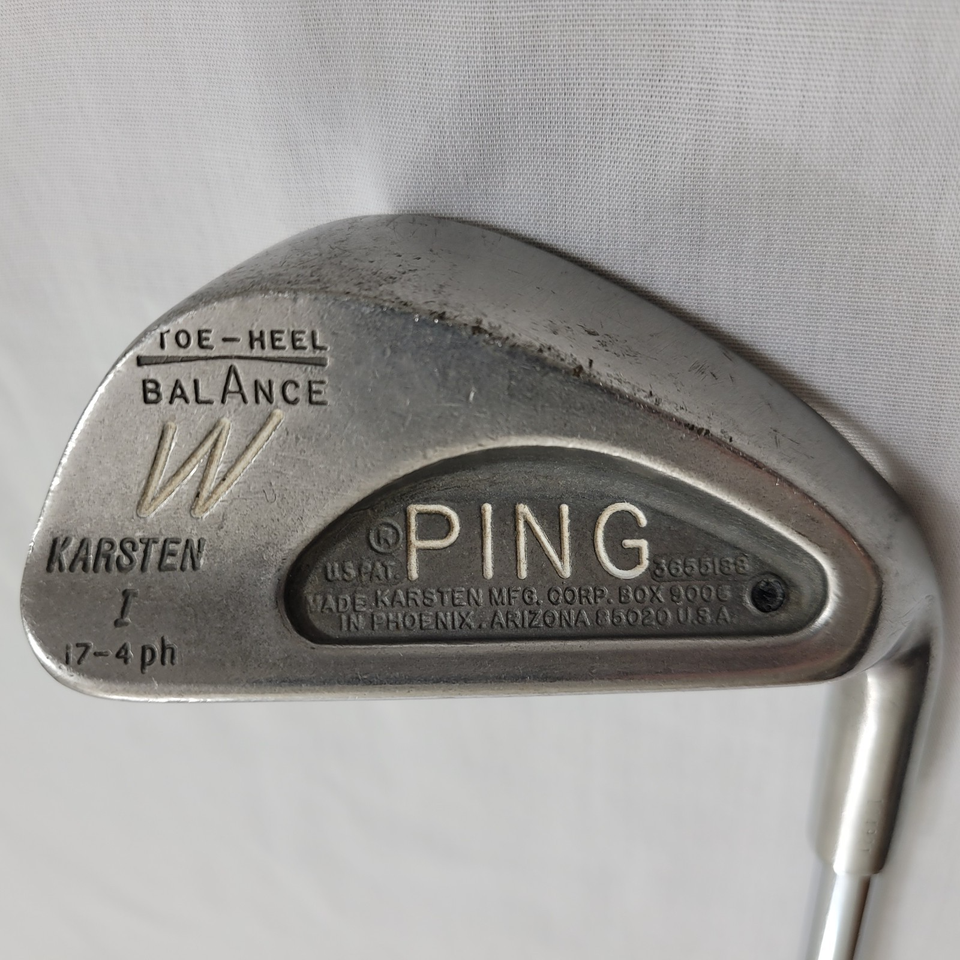 Ping Karsten I Black Dot Pitching Wedge Toe Heel Balance 17-4ph Steel ...