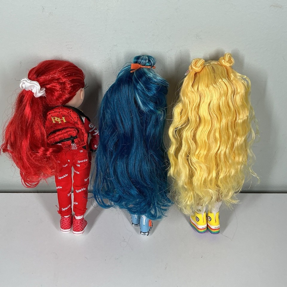 Rainbow High Doll Lot Of 3 Skyler Bradshaw - Sunny Madison - Ruby ...