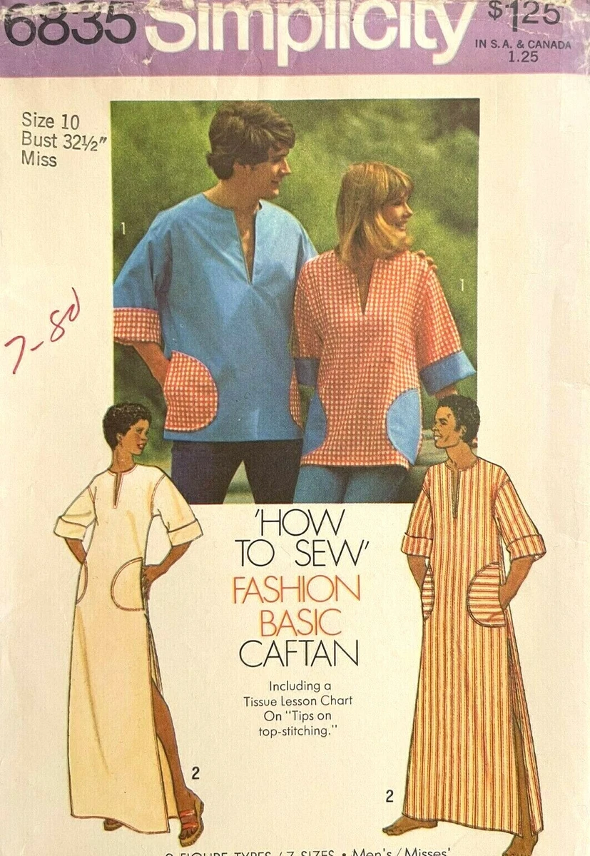 Mens Caftan Pattern