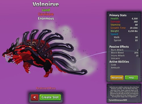 Volnoirve Species | Creatures of Sonaria | Roblox | eBay